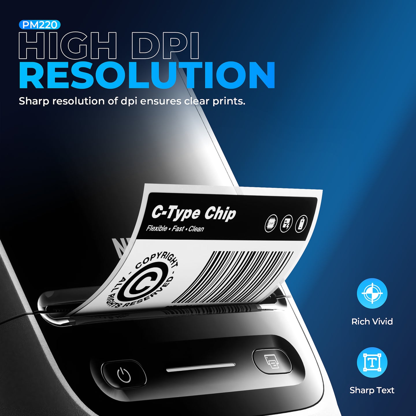 Nelko PM220 Portable Bluethooth Label Makers (with 50x30mm Label Tape ...