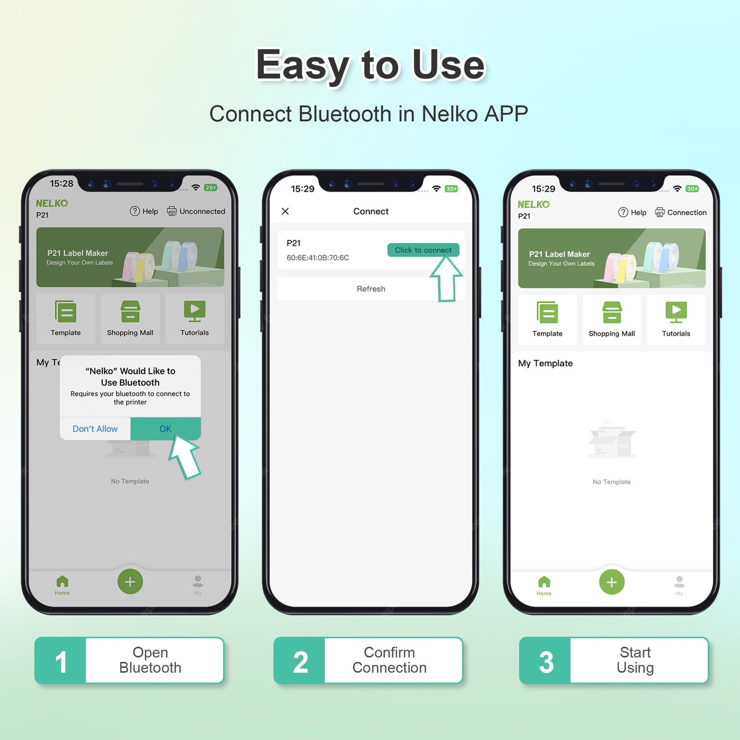 Nelko P21 Portable Bluetooth Label Printer – nelkoprint