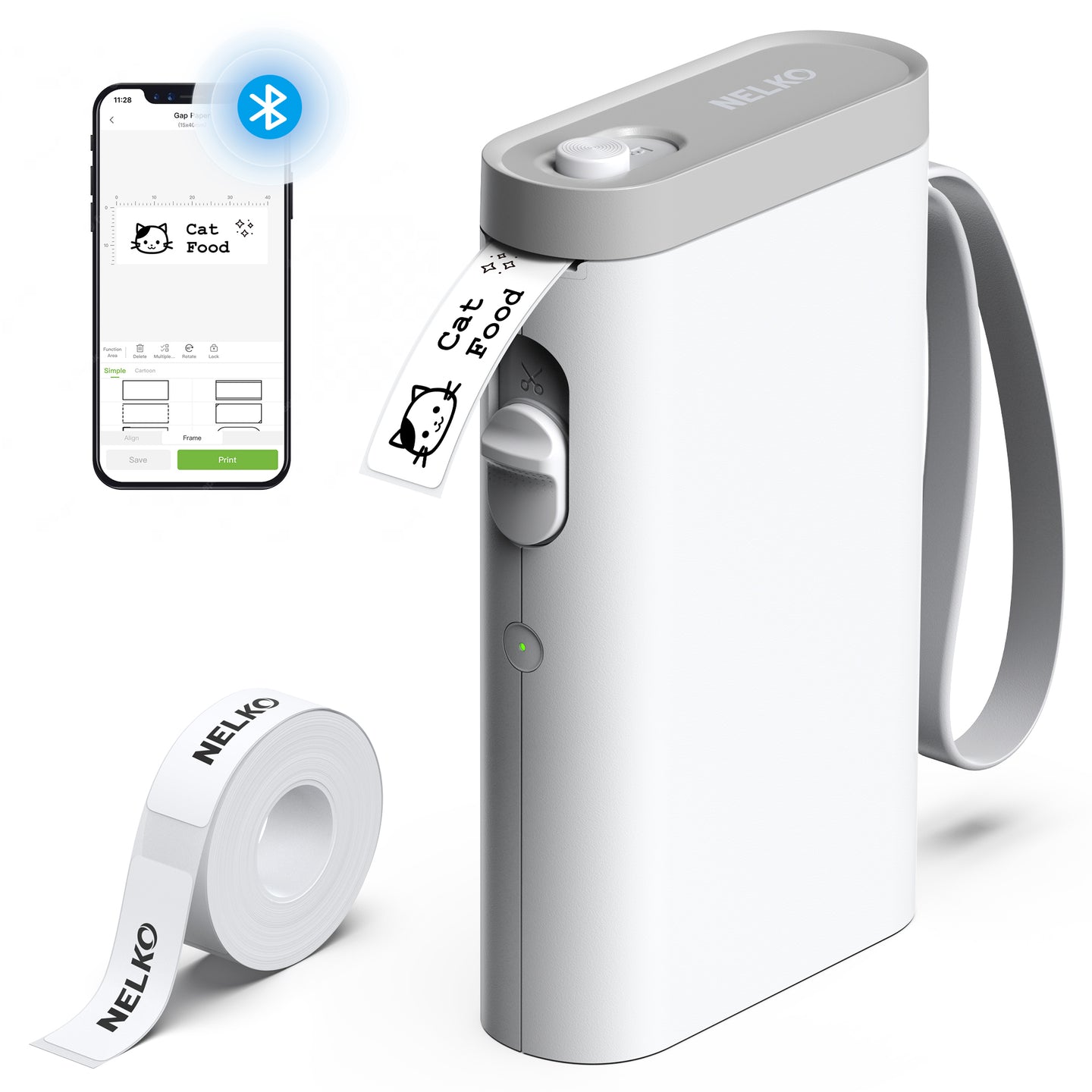 Nelko P21 Portable Bluetooth Label Printer – nelkoprint