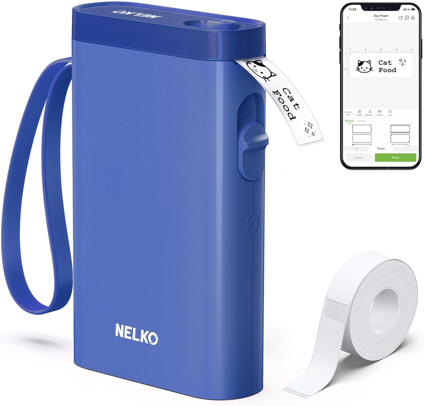 Nelko P21 Portable Bluetooth Label Printer – nelkoprint