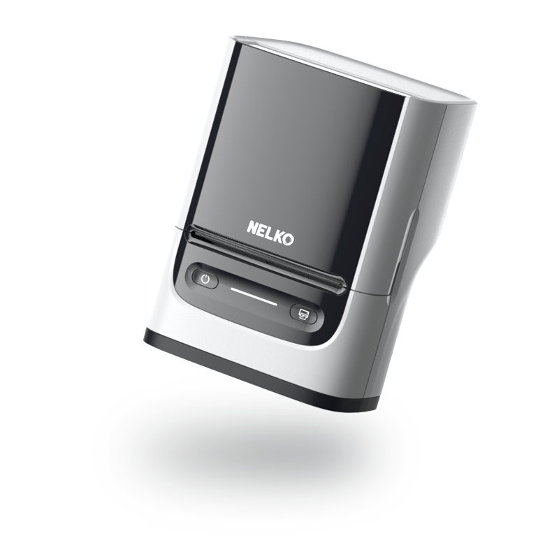 Nelko PM220 Bluetooth-Etikettendrucker, tragbarer 2-Zoll-Bluetooth-The ...